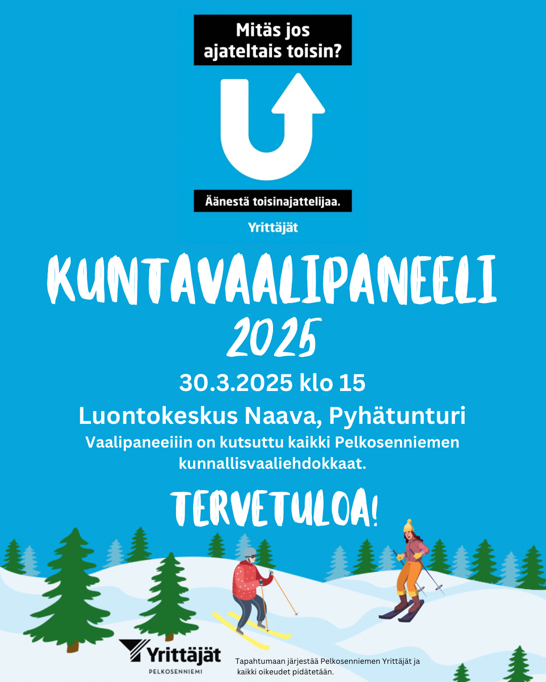 Alue- ja kuntavaalit 2025 - Suomen Yrittäjät