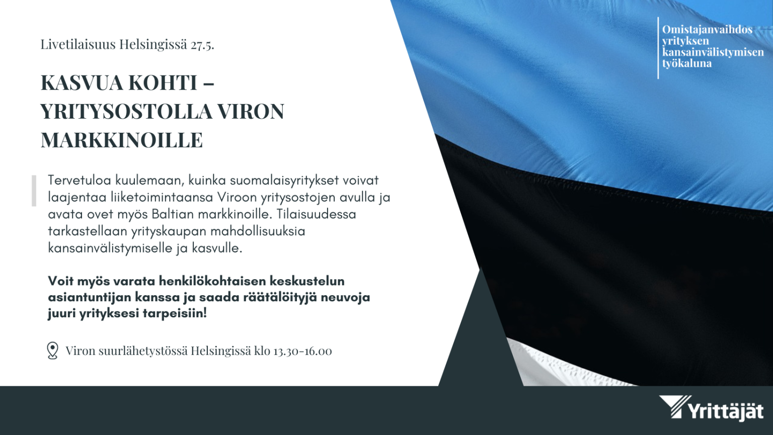 Yrittäjyyden puolesta - Yrittajat.fi