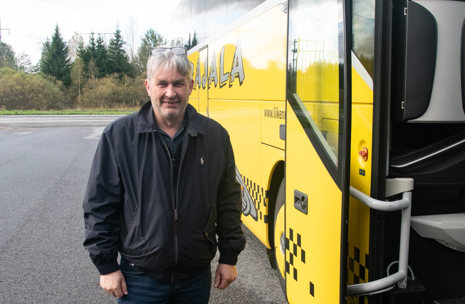 Forssan Vuoden yrittäjä Mika Rajala, Liikenne Rajala Oy: Mika Rajala on ...