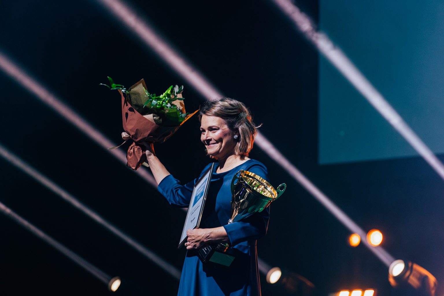 Mayor of Kemiönsaari, Erika Strandberg, was awarded the 2025 Vitality ...
