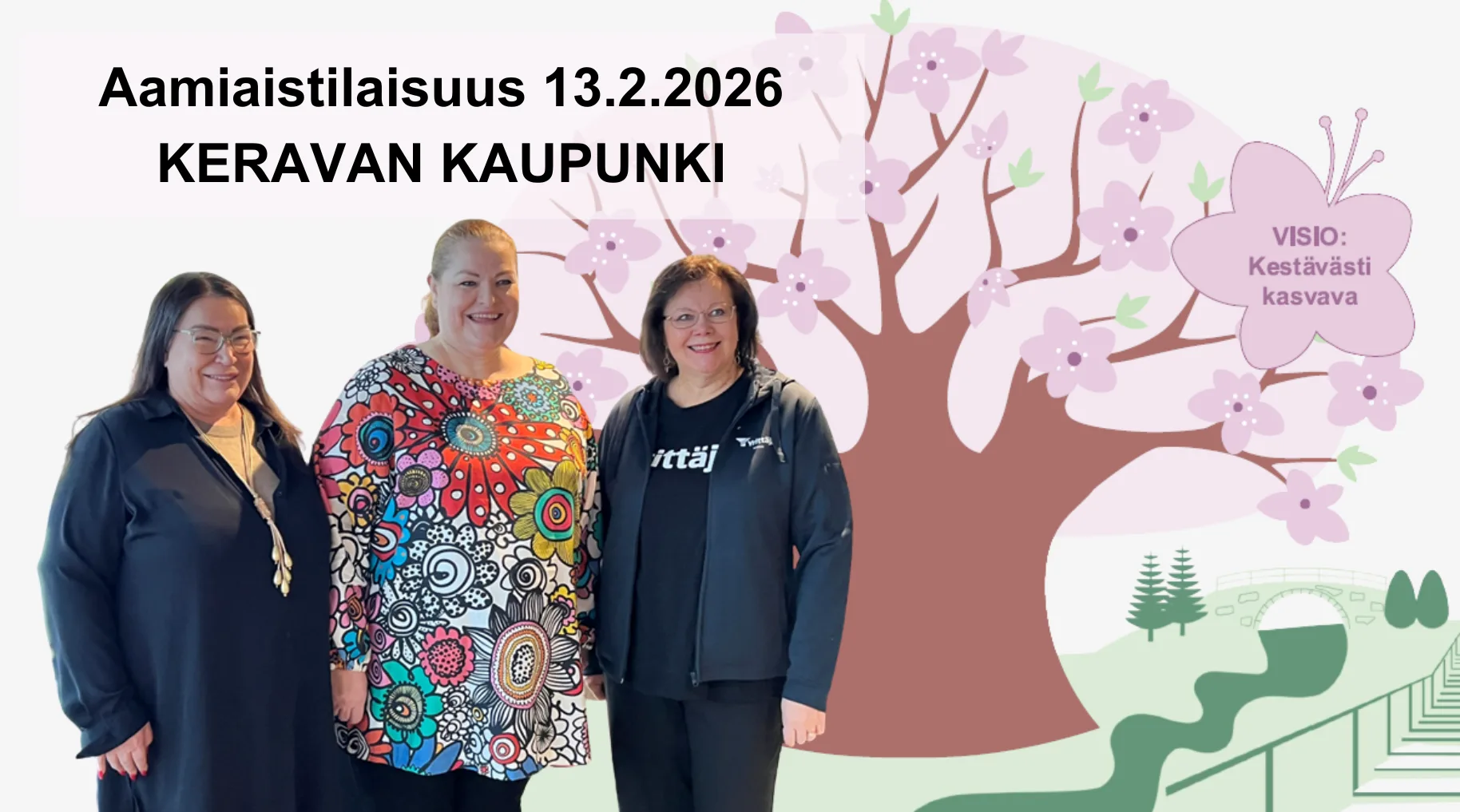 Keravan kaupunki esittäytyi Yrittäjien aamupalalla - Yrittajat.fi