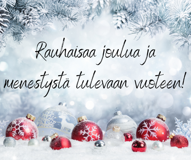 Rauhaisaa joulua ja menestystä tulevaan vuoteen! - Yrittajat.fi