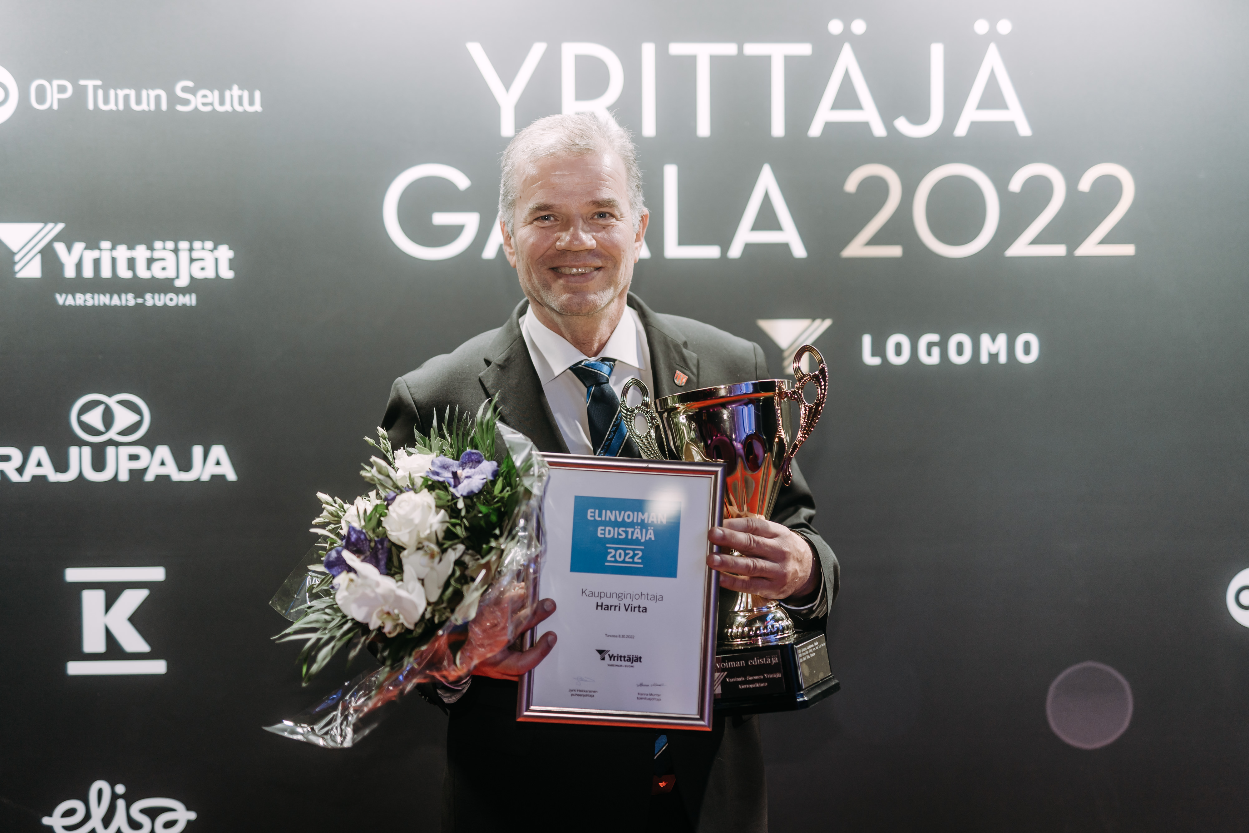 Kaarinan kaupunginjohtaja Harri Virta sai Elinvoiman edistäjä ...