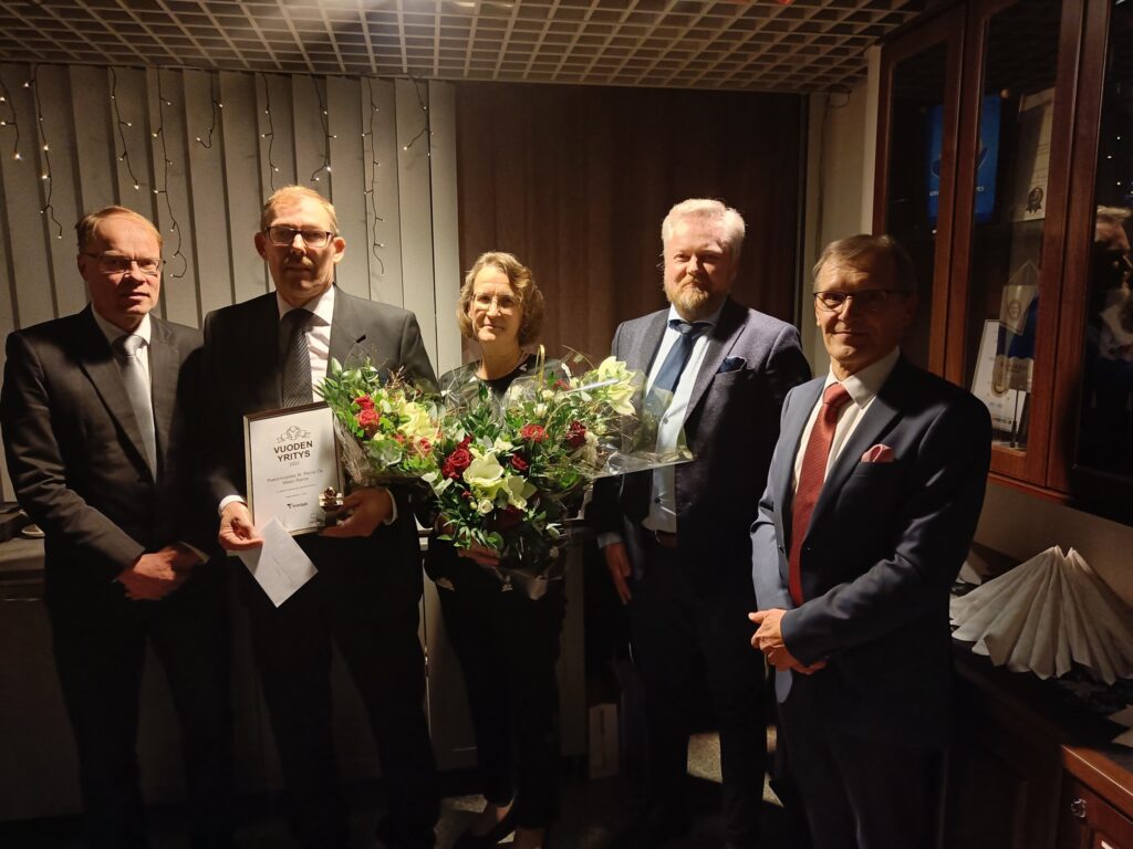 Alajärven Vuoden Yrittäjä 2022 Rakennusliike M. Ranta Oy - Yrittajat.fi