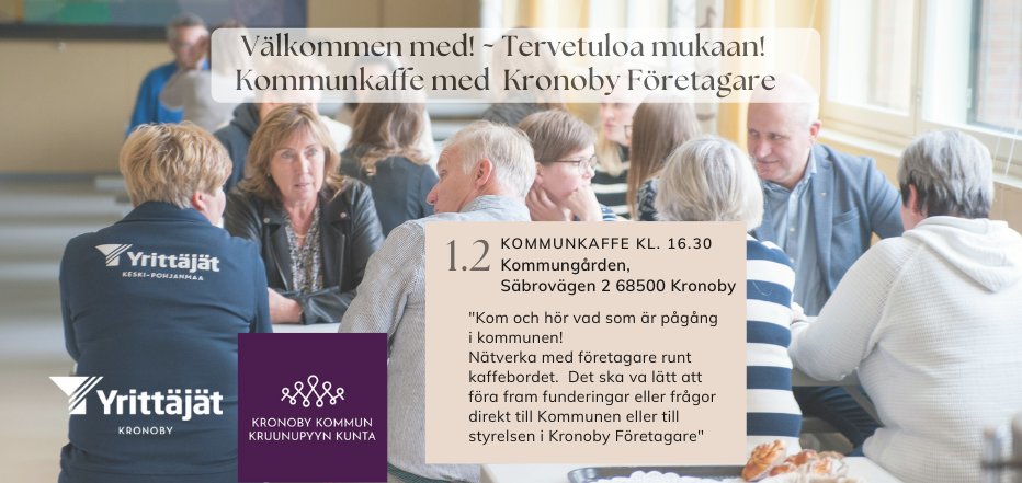 Kommunkaffe i Kronoby - Yrittajat.fi