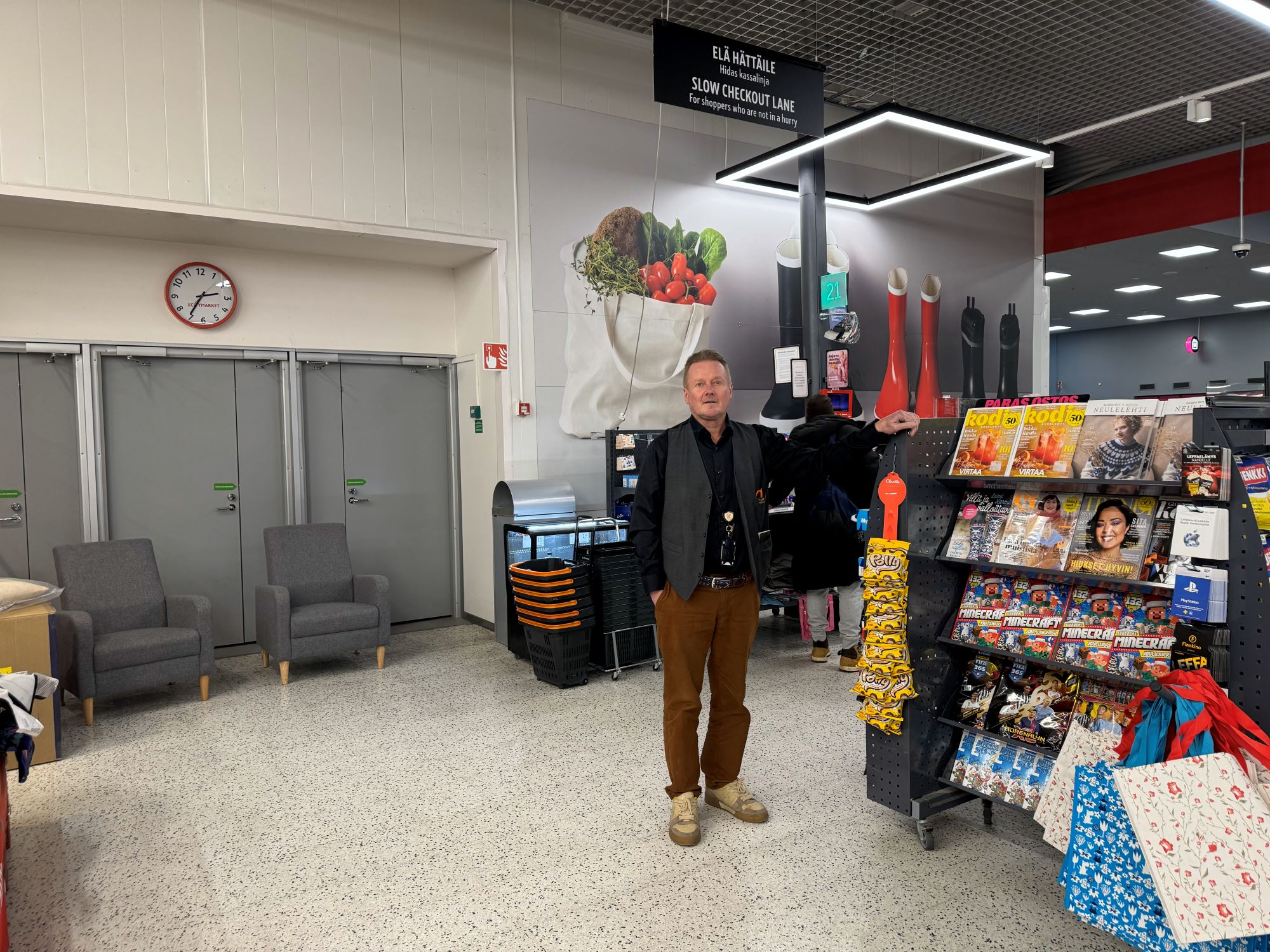 Hitaan kassan suosio pitänyt pintansa – Asiakas voi kaivella rauhassa ...