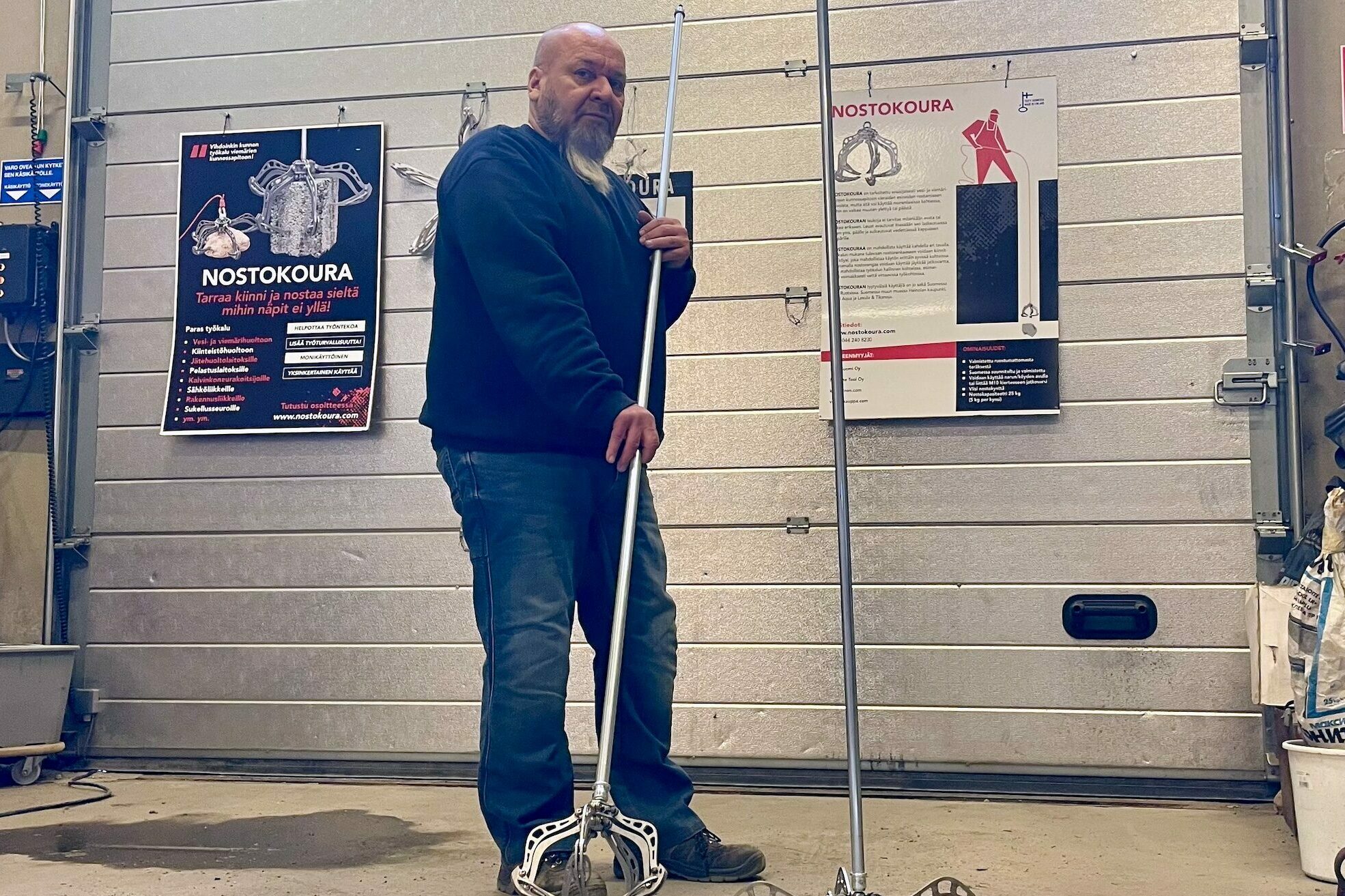 Nostokouran kehittänyt Jari Rinkinen ei meinannut uskoa silmiään, kun ...